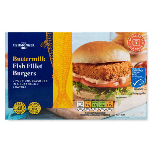 Buttermilk Fish Burgers | ALDI UK